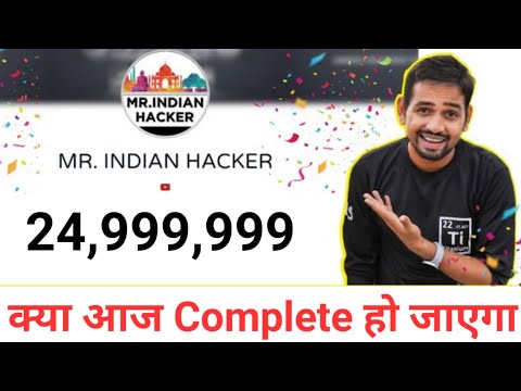 mr indian hacker live subscriber count