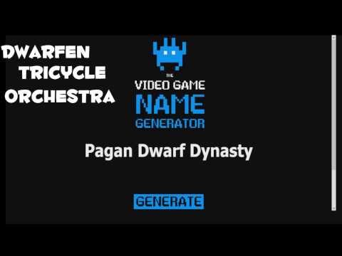 Max and Elliot piss about on Video Game Name Generator
