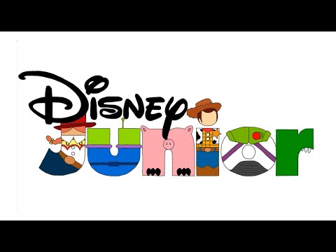 Drawing Disney Junior Toy Story Logo on my computer🎨