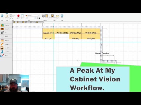 My Cabinet Vision Workflow