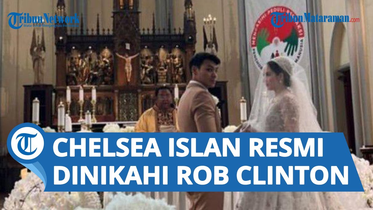 Chelsea Islan Resmi Dinikahi Rob Clinton di Gereja Katedral Jakarta ...