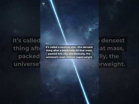 One Teaspoon Weighs 4 Billion Tons?! | Insane Space Fact #shorts
