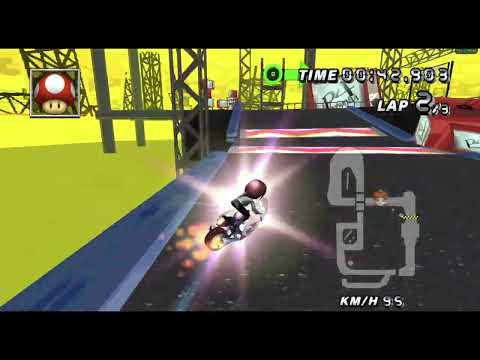 Mario Kart Wii Retro Rewind - Backside of the TV 200cc - 01:07.708 PR - Nengdou