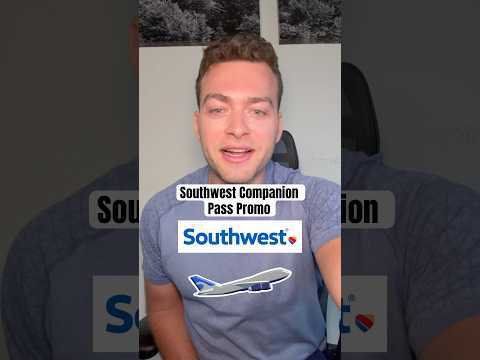 The best Southwest Promo!! #southwestairlines #companionpass #cheapflights #flightdeals #travelhack