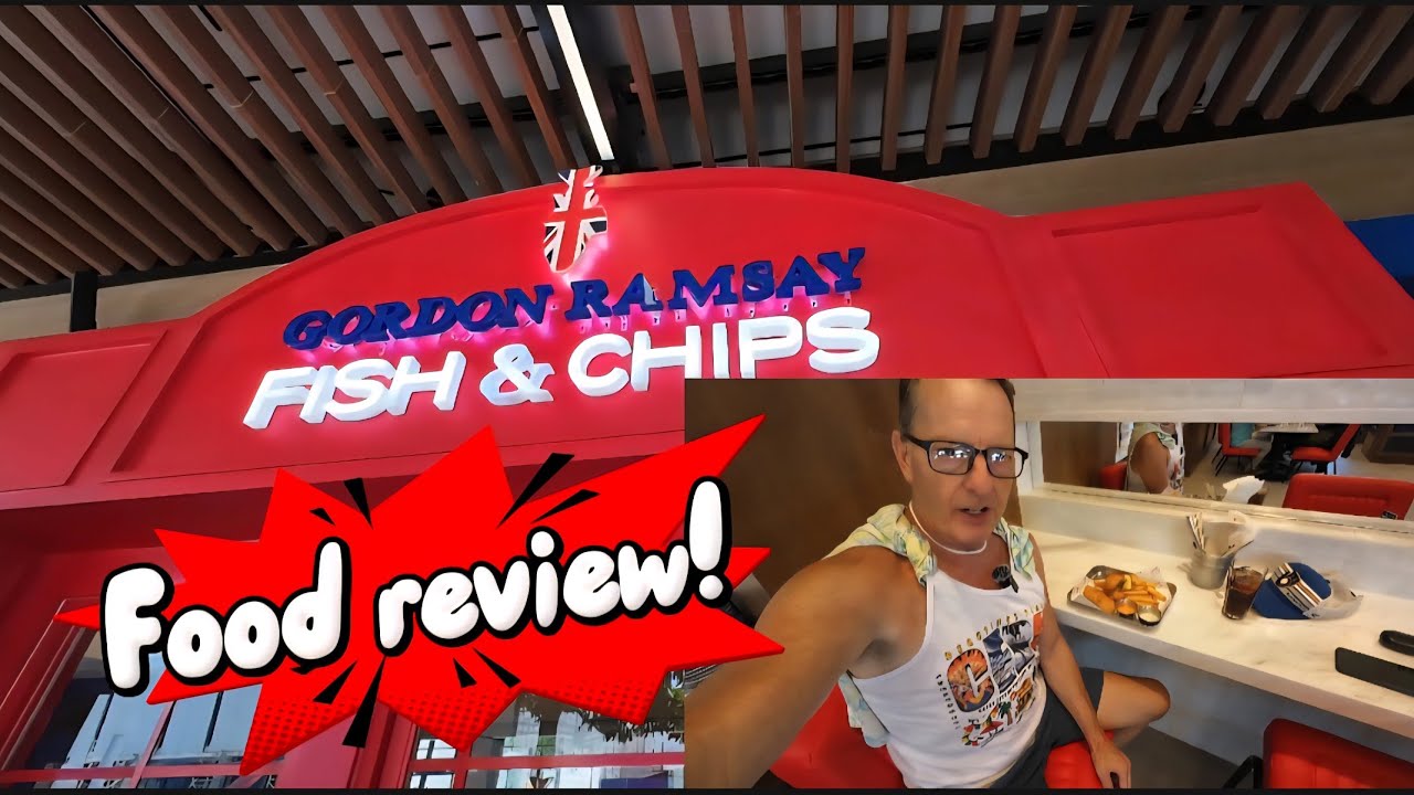 Gordon Ramsay fish and chips review! Mactan Newtown, Cebu, Philippines 