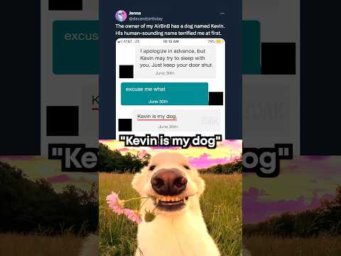 “Kevin is my dog” 😭