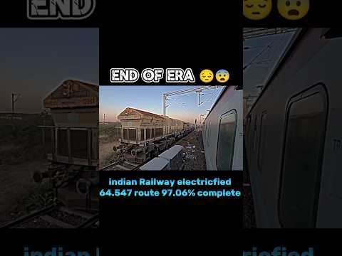 End of era 😔 old wdg4 Indian railway #indianrailway #train #youtubeshorts #wdg4 #shorts
