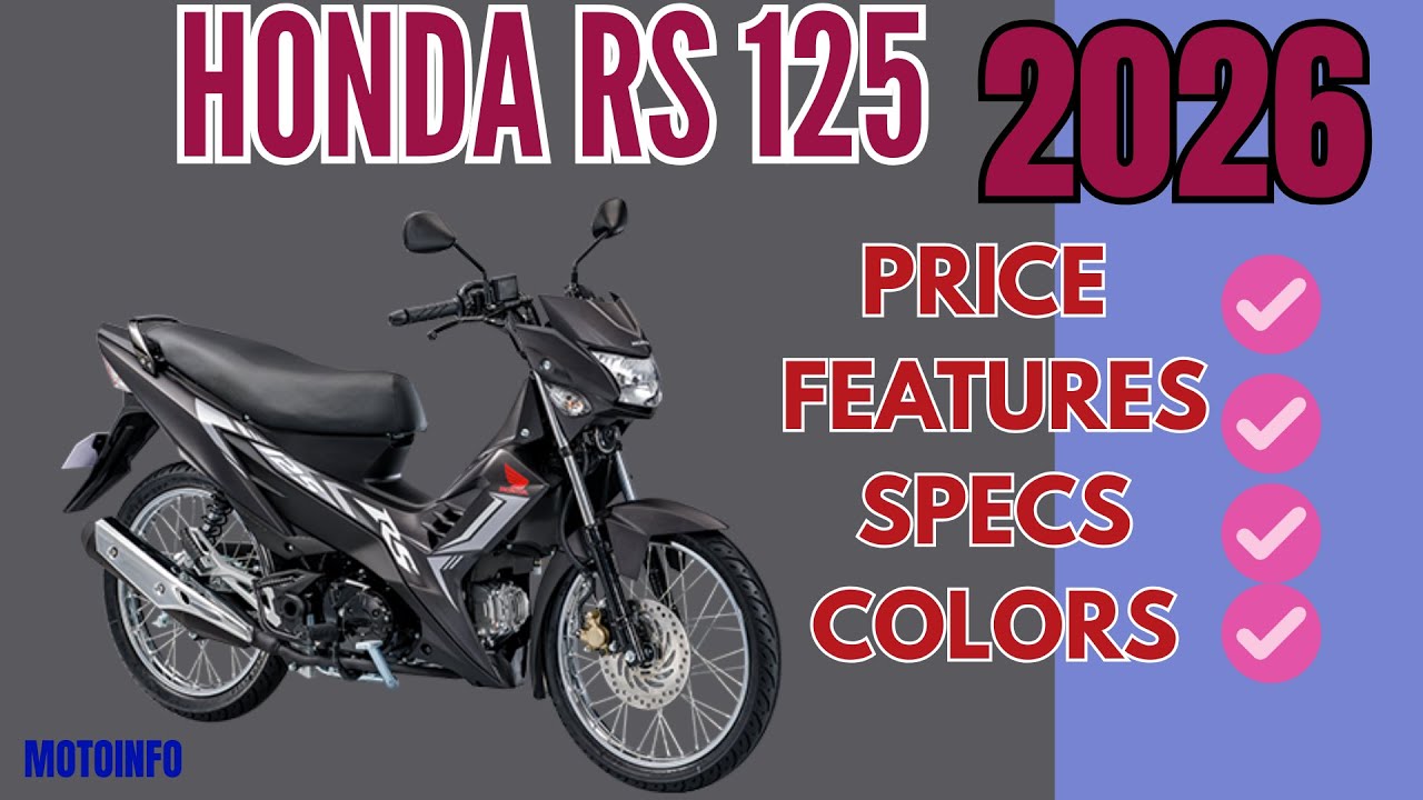 Honda RS 125 2026 – Updated Price, Specs & Features in the Philippines 🏍️🇵🇭