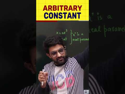 Arbitrary Constant Kya Hota Hai #maths #shorts #bhannatmaths