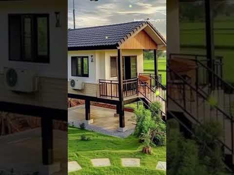 Inspirasi rumah kecil minimalis lucu dan sederhana #terasrumah #inspirasidesainrumah #rumahkayu