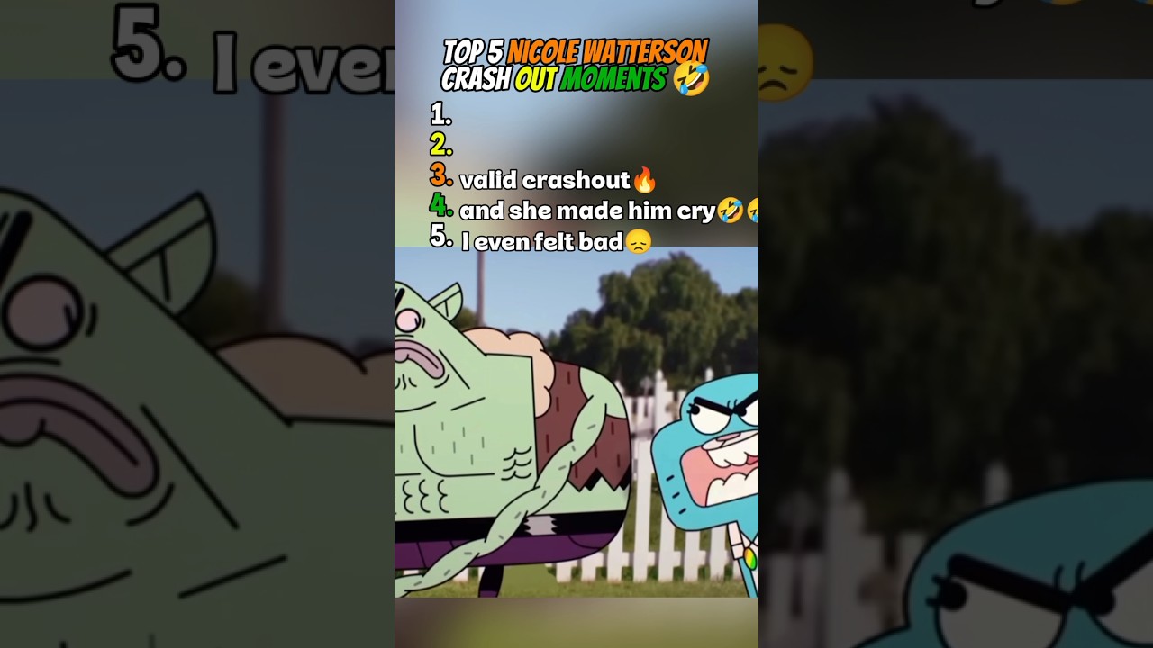 Top 5 Nicole Watterson crashout moments