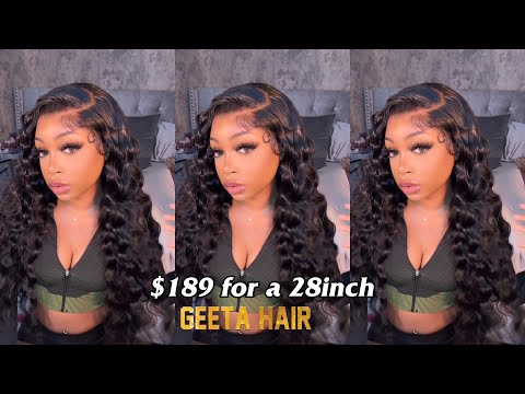 Styling this wig like a queen! 🌺 Love this hairstyle🔥🔥|Geeta Hair
