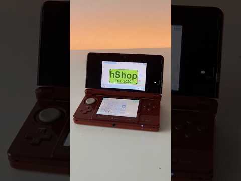 The best app you can install on your modded 3DS (hShop 3DS Eshop replacemet) #3ds #homebrew #hshop