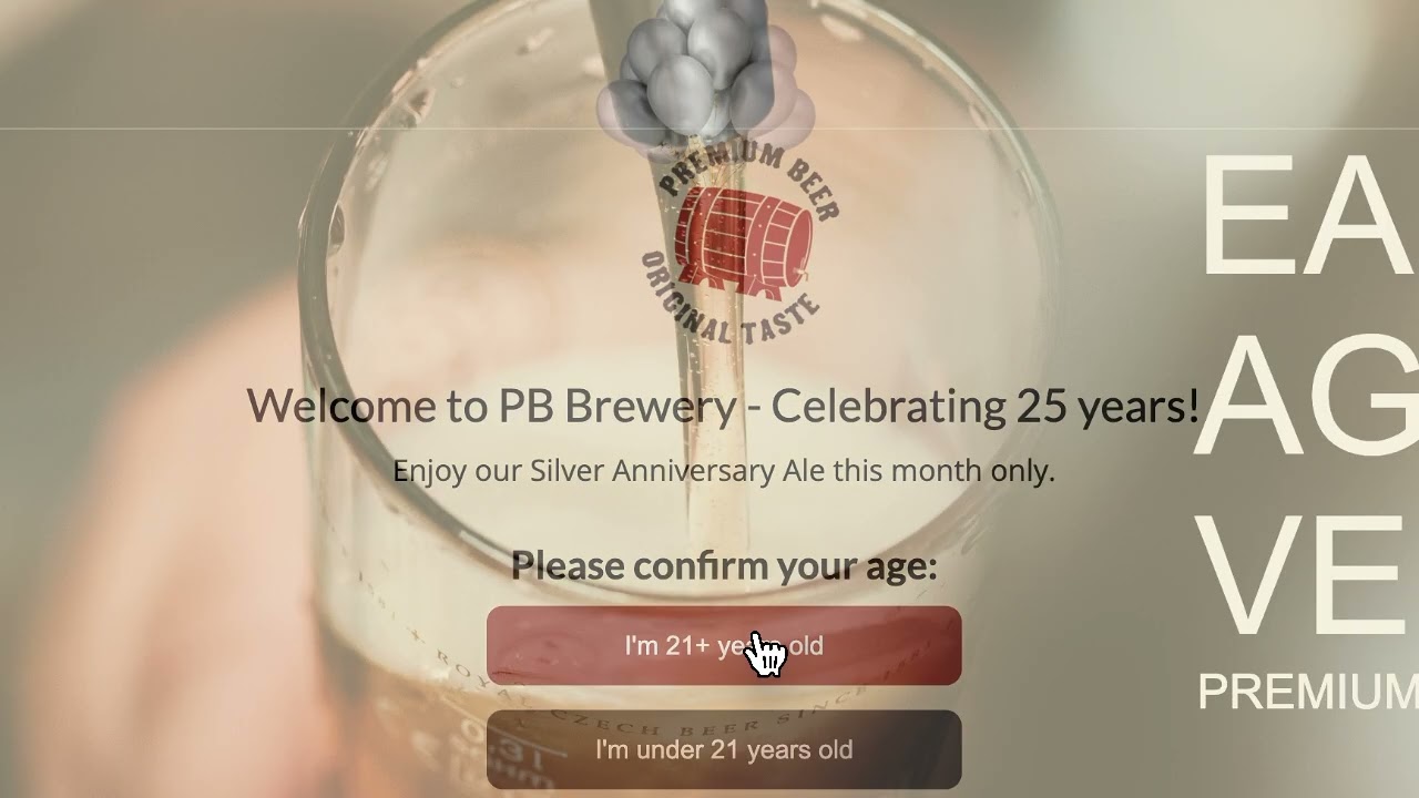 How to add an age gate to WordPress using Easy Age Verify plugin