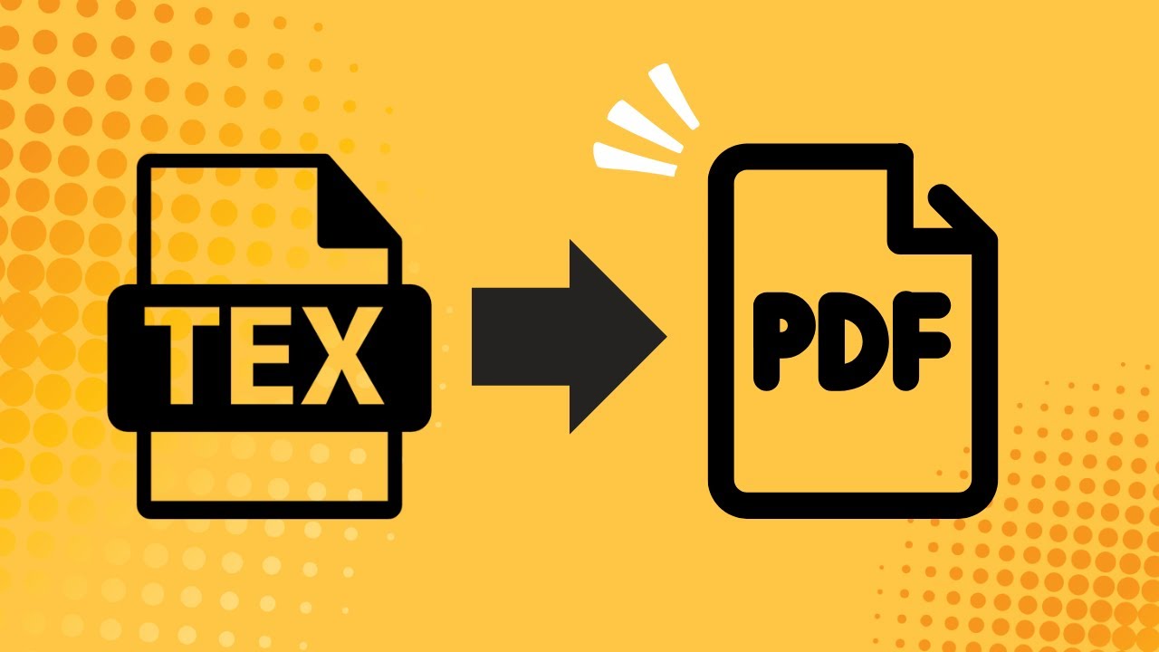 Quickly Convert LaTeX (.tex) Files to PDF