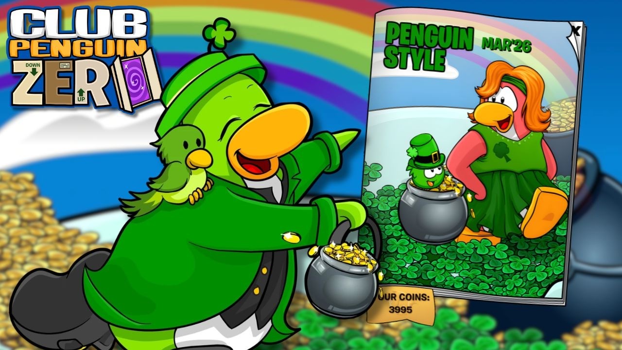 MARCH 2026 PENGUIN STYLE CATALOG SECRETS! 🍀 | CLUB PENGUIN ZERO