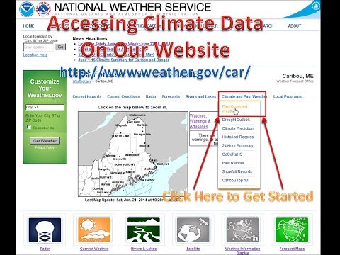 Accessing Past Weather Data on Our Website