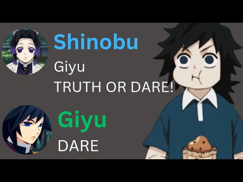 Hashira plays TRUTH or DARE on Discord......(Compilation)