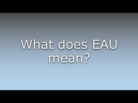 What does EAU mean?