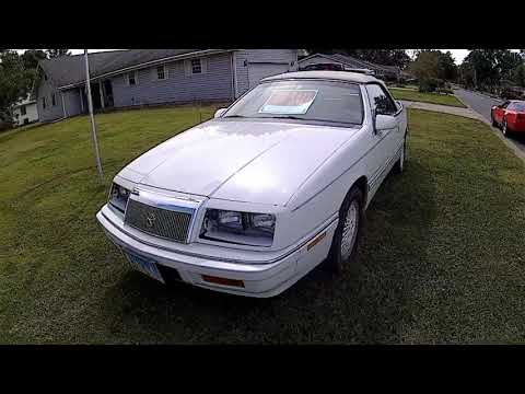 1988 Chrysler Lebaron Convertible for sale