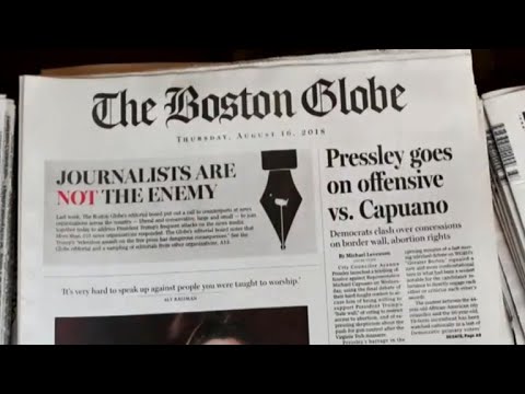 "Journalists are not the enemy": Hundreds of news outlets speak out