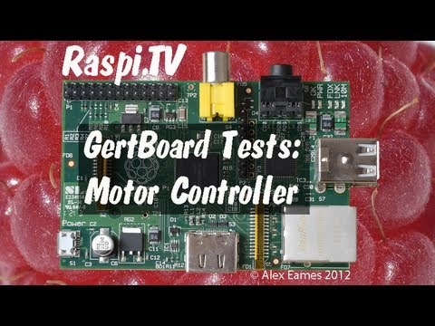 Gertboard Motor Controller Testing on Raspberry Pi – RasPi.TV