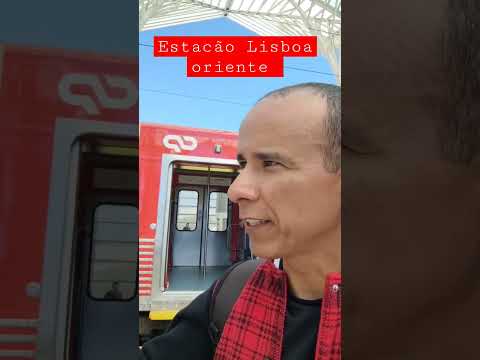 Passeio de comboio para Lisboa oriente #portugal