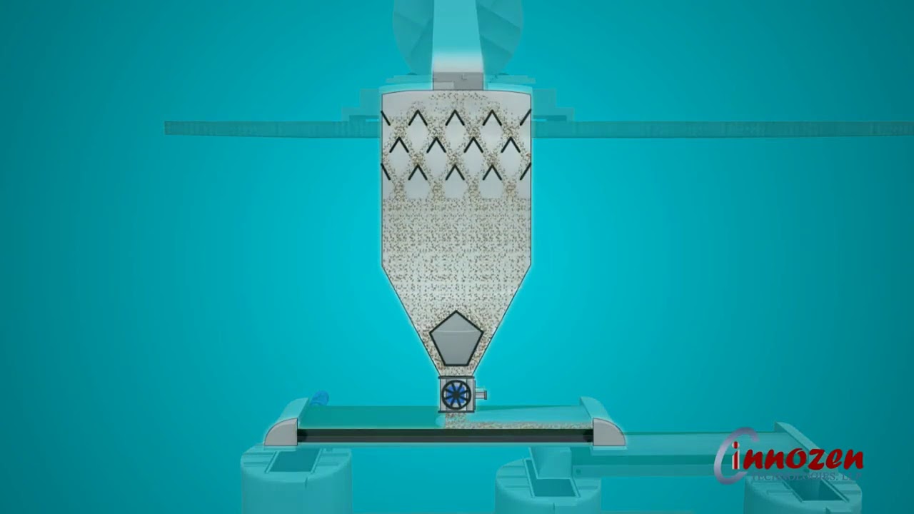 Mass Flow Hopper Animation