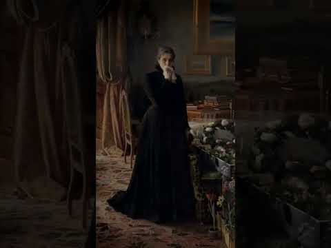 the most sad and emotional painting "Inconsolable Grief" by Ivan Kramsko #sad #art