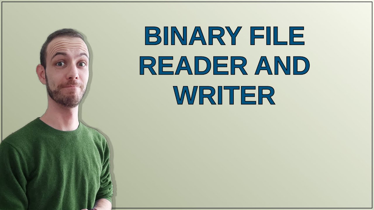 Codereview: Binary file reader and writer