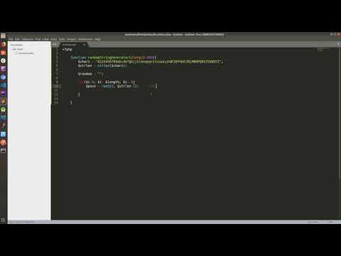 Random String Generator -php, Code From Here