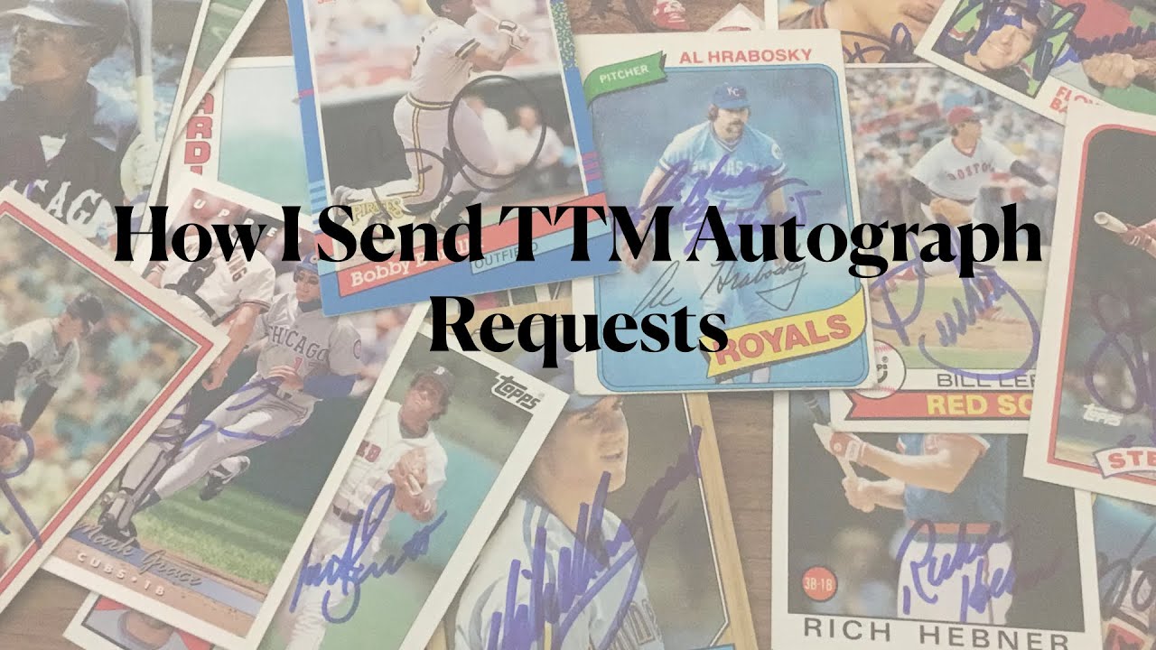How I send TTM Autograph Requests