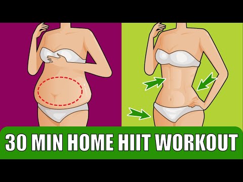 30 MIN HOME HIIT WORKOUT //Burn Fat in Half an Hour