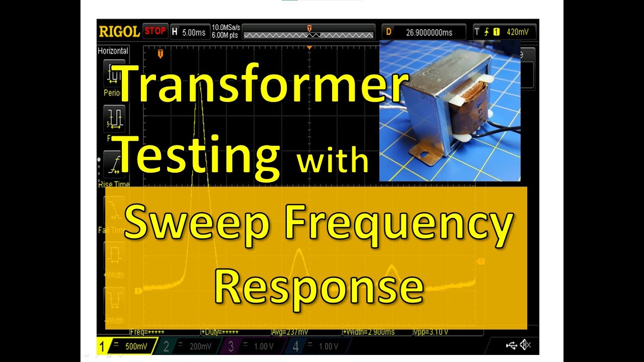 Transformer Testing with Sweep Frequency Response