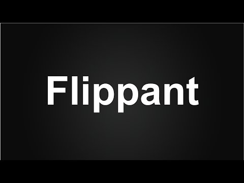 Flippant Meaning in Urdu, How to Flippant in English, Flippant Meaning in Hindi