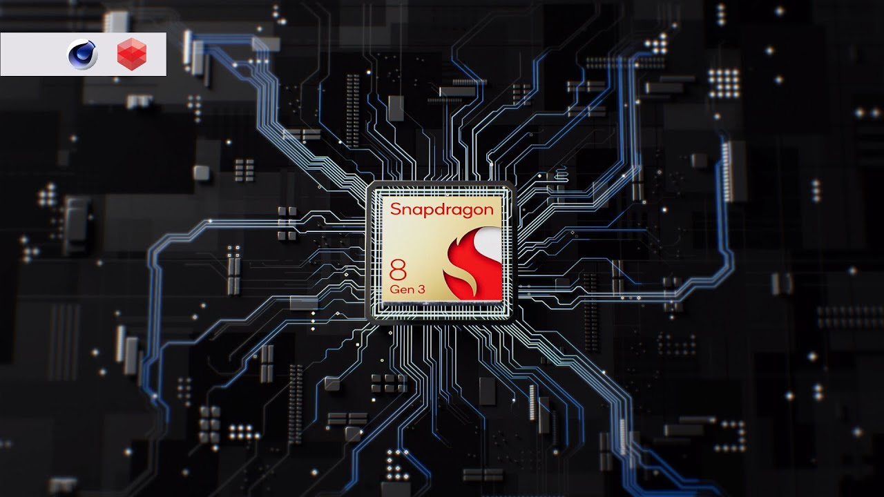 Snapdragon Processor 3D Animation Teaser | Bay3DVisuals