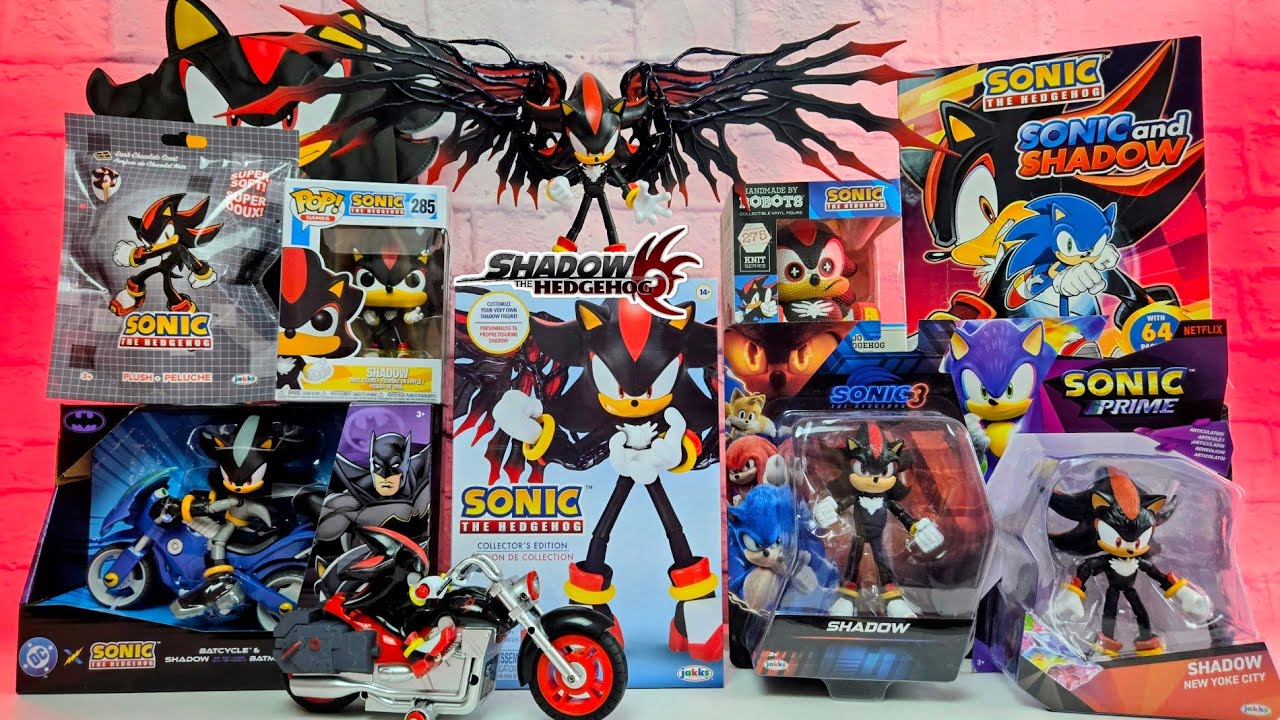 Unboxing Shadow the Hedgehog COMPLETE Collection | Sonic Toys ASMR Unboxing