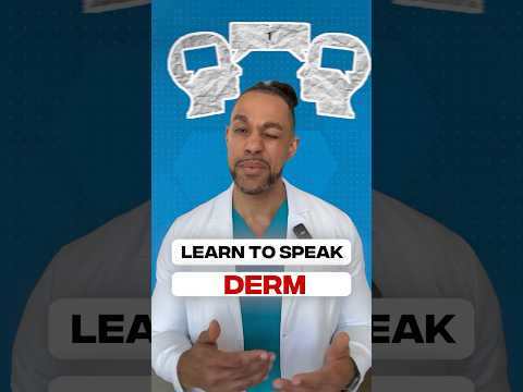 How to say common conditions in “Derm”! Let me know if you want more!