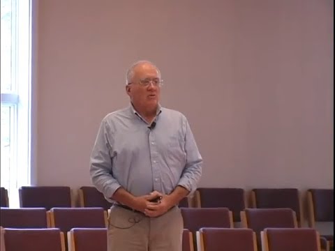 May 2, 2019 -- Dr. Steven Sidebothom, professor, historian, author