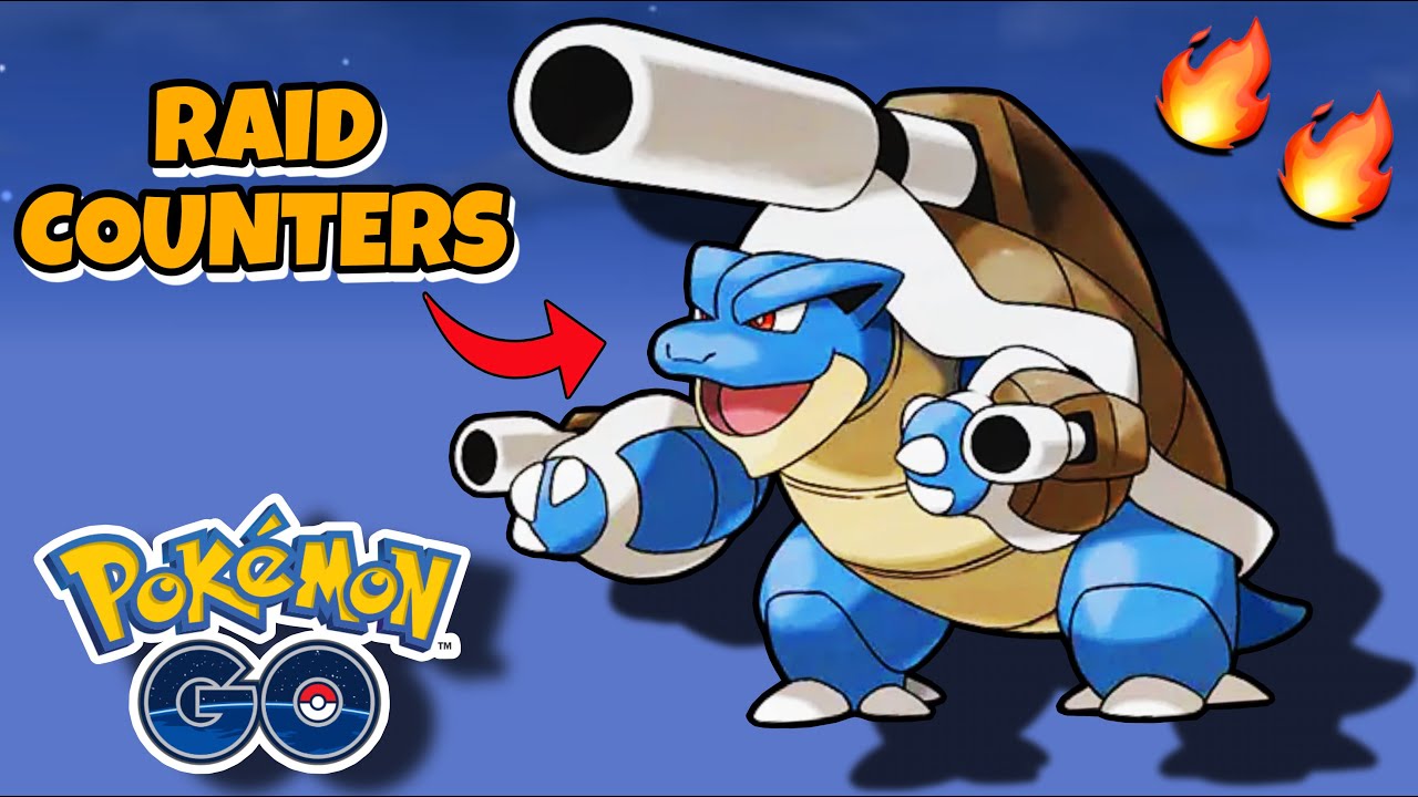 How To Get Mega Blastoise In Pokemon Go | Mega Blastoise Raid Counters Guide in 2 Minutes