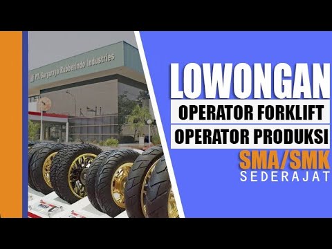 Lowongan Kerja PT Suryaraya Rubberindo | dibutukan cepat 2 Posisi Lowongan saat ini