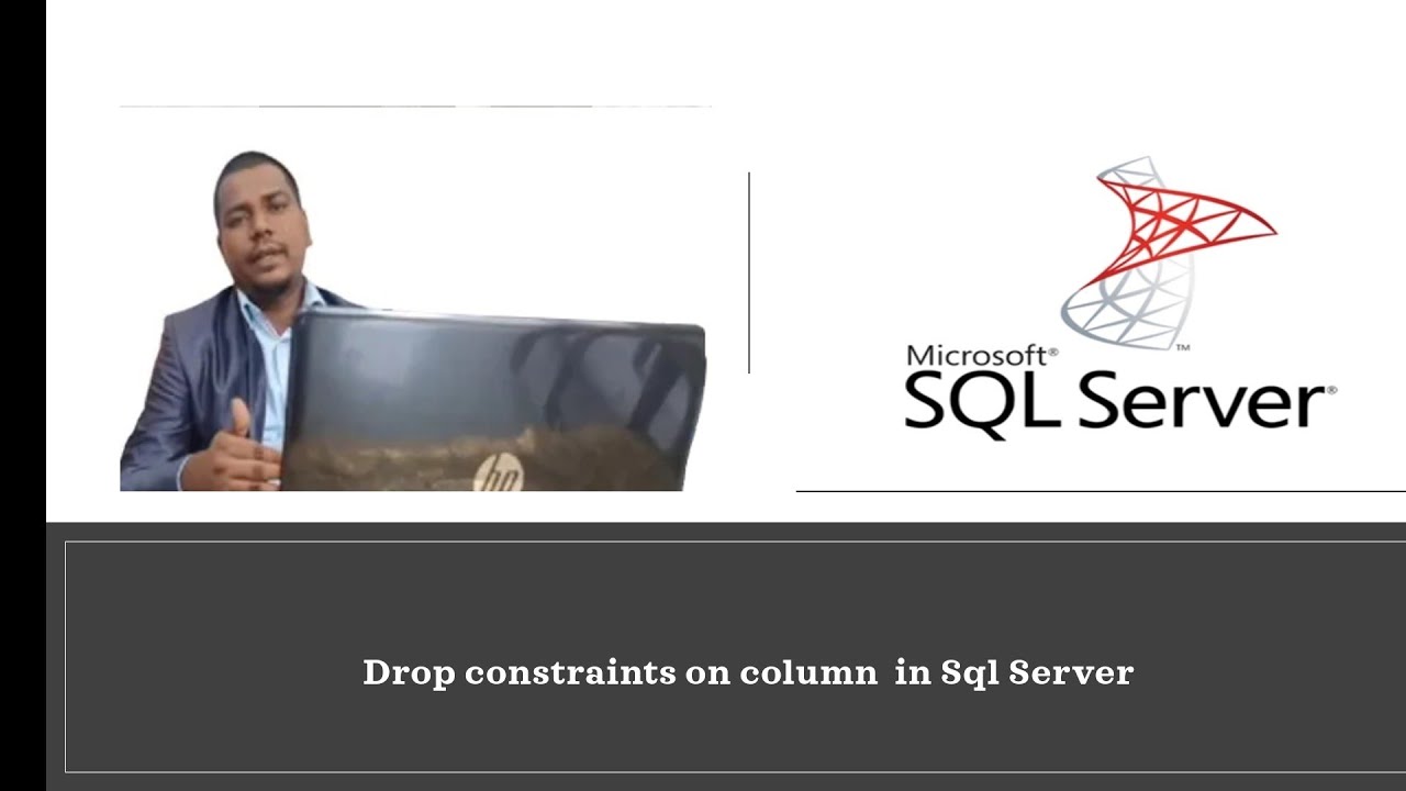Drop a constraint in SQL Server||SQL Server #sqlserver #constraint #constraints #drop