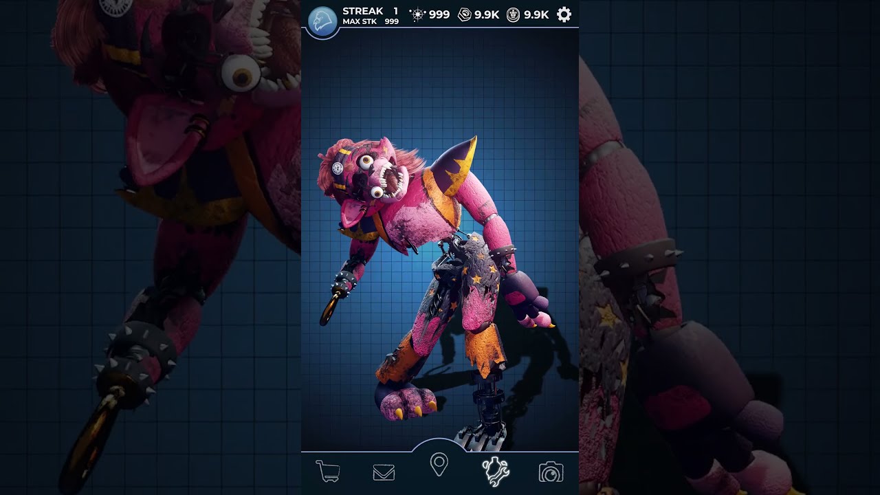 Stylized Shattered Glamrock Foxy FNaF Workshop Animation