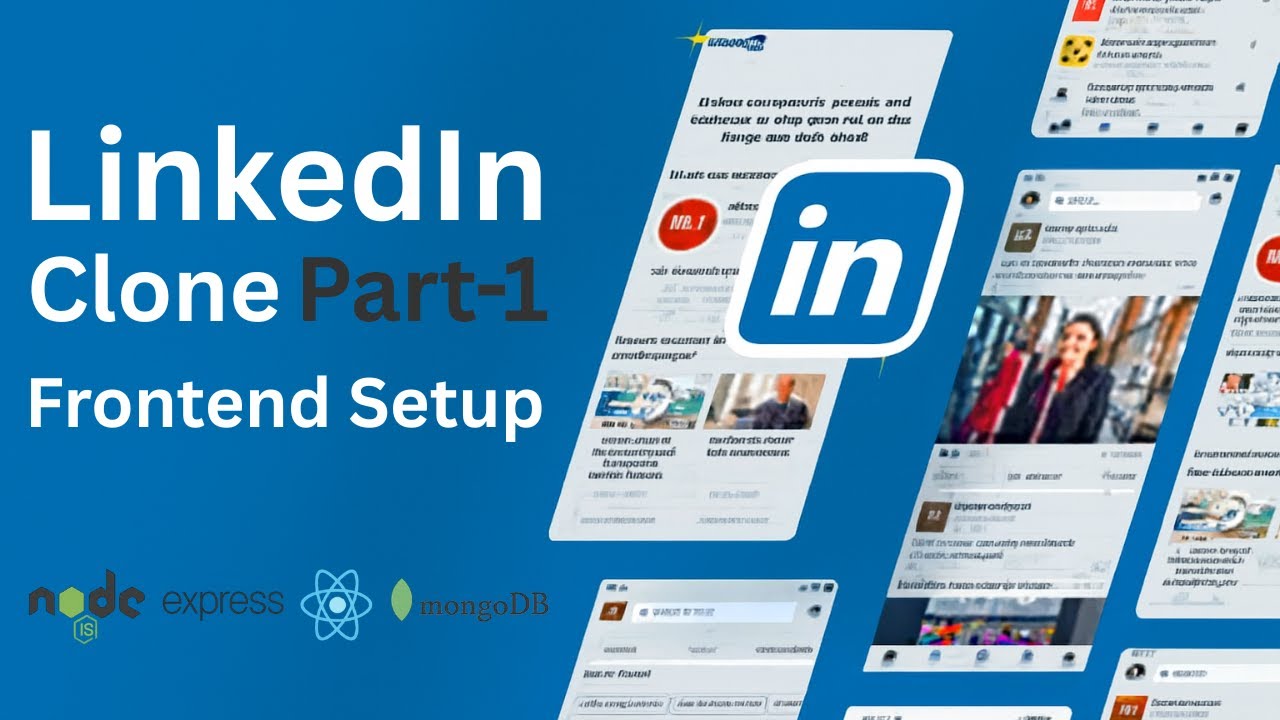 LinkedIn Clone With React Native | Frontend Setup | Part 1 | #Reacttnative