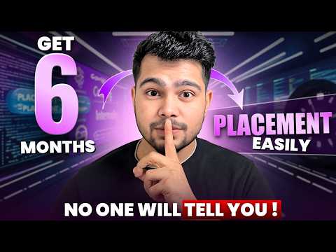 SUPERFAST 6 Months Placement Roadmap to Follow in 2025! #jobs