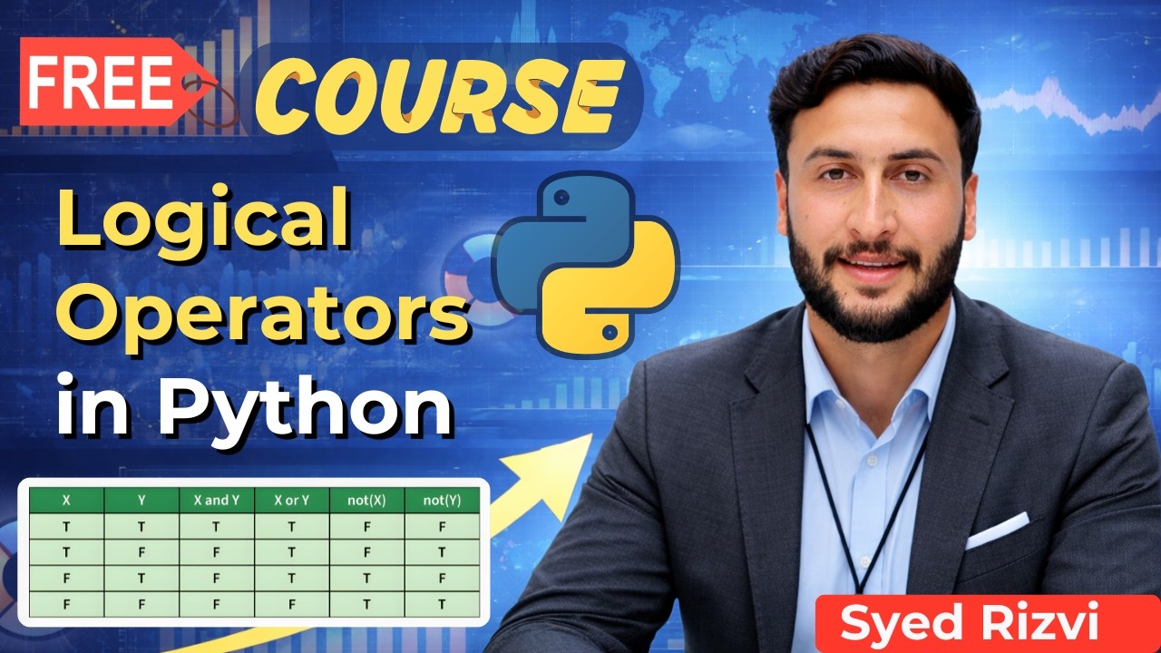 Logical Operators in Python 🔥| AND, OR, NOT Operators | Python for Beginners | Python Tutorial