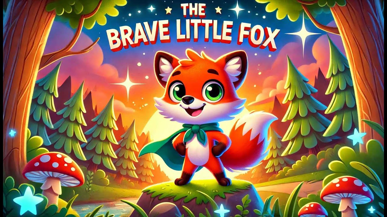 🌟✨ The Brave Little Fox | Kids Story ✨🌟