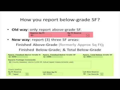 Square Footage Fields Explained - GLVR MLS
