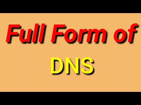 Full form of DNS