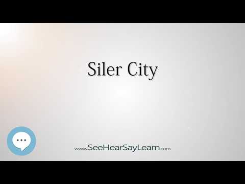 Siler City (How to Pronounce Cities of the World)π¬βπβ